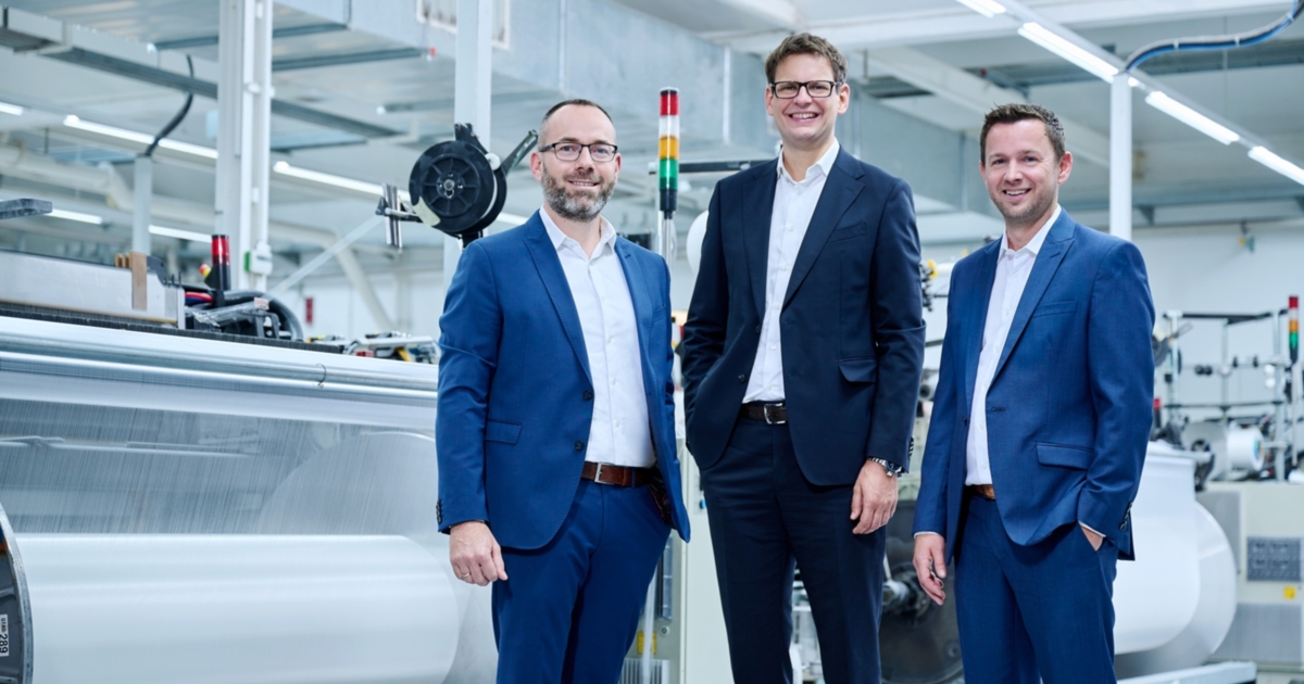 Die Vorstände der Getzner Textil AG im Gespräch